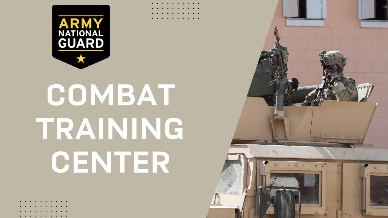 Army National Guard Combat Training Center 60 Second - SRSC - YouTube