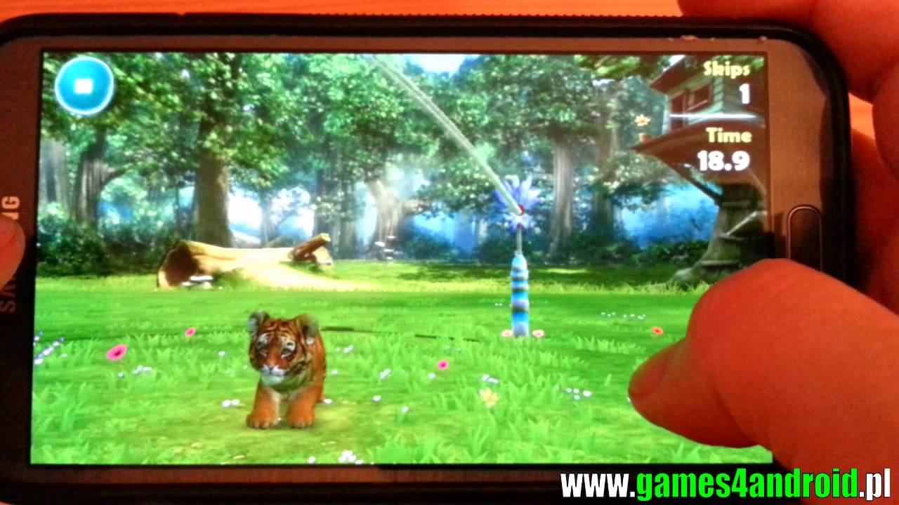 najlepsze gry na androida - KINECTIMALS android - YouTube