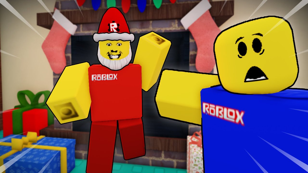 WEIRD STRICT DAD, BUT SANTA IS WEIRD! Roblox Animation - YouTube