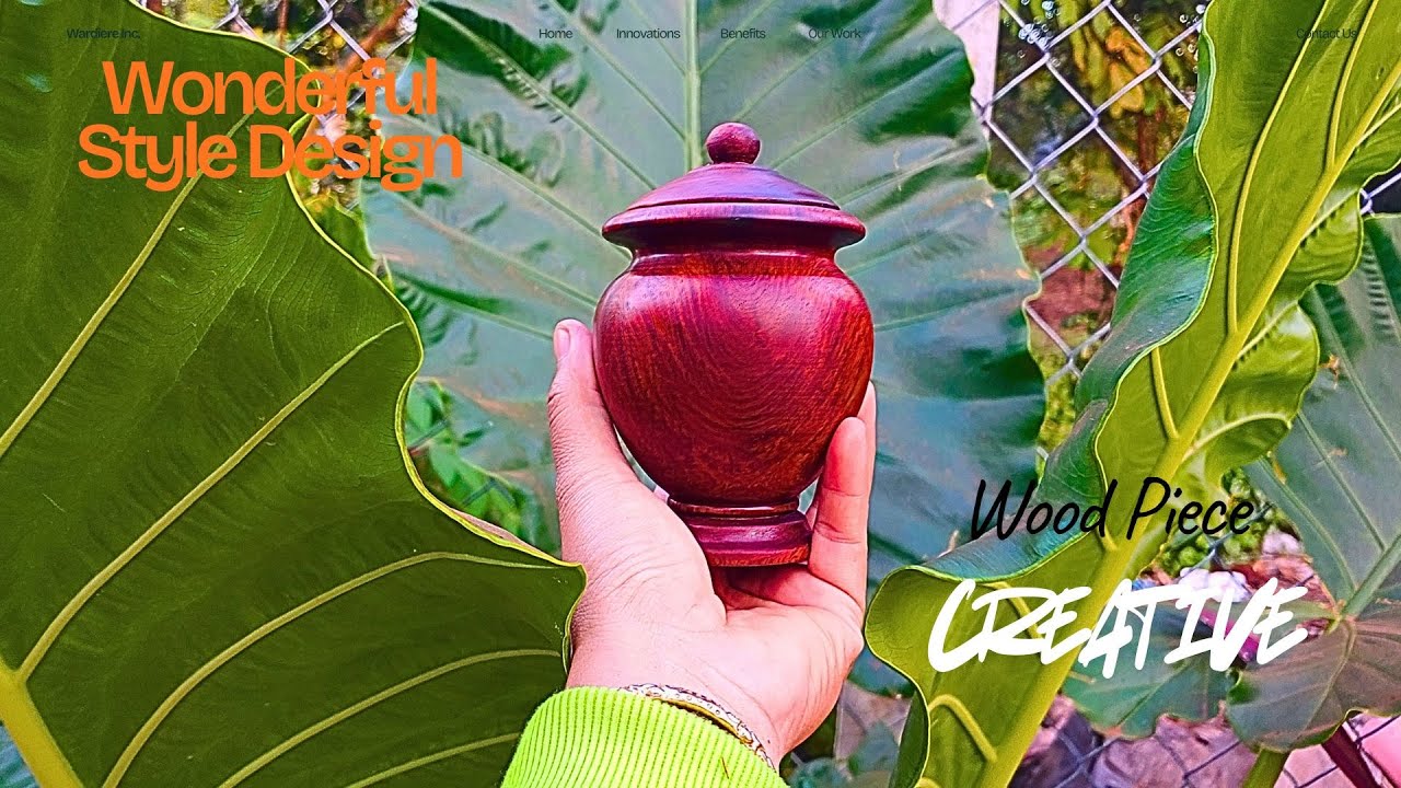 Crafted Beauty: The Touch of a Woodturner - YouTube