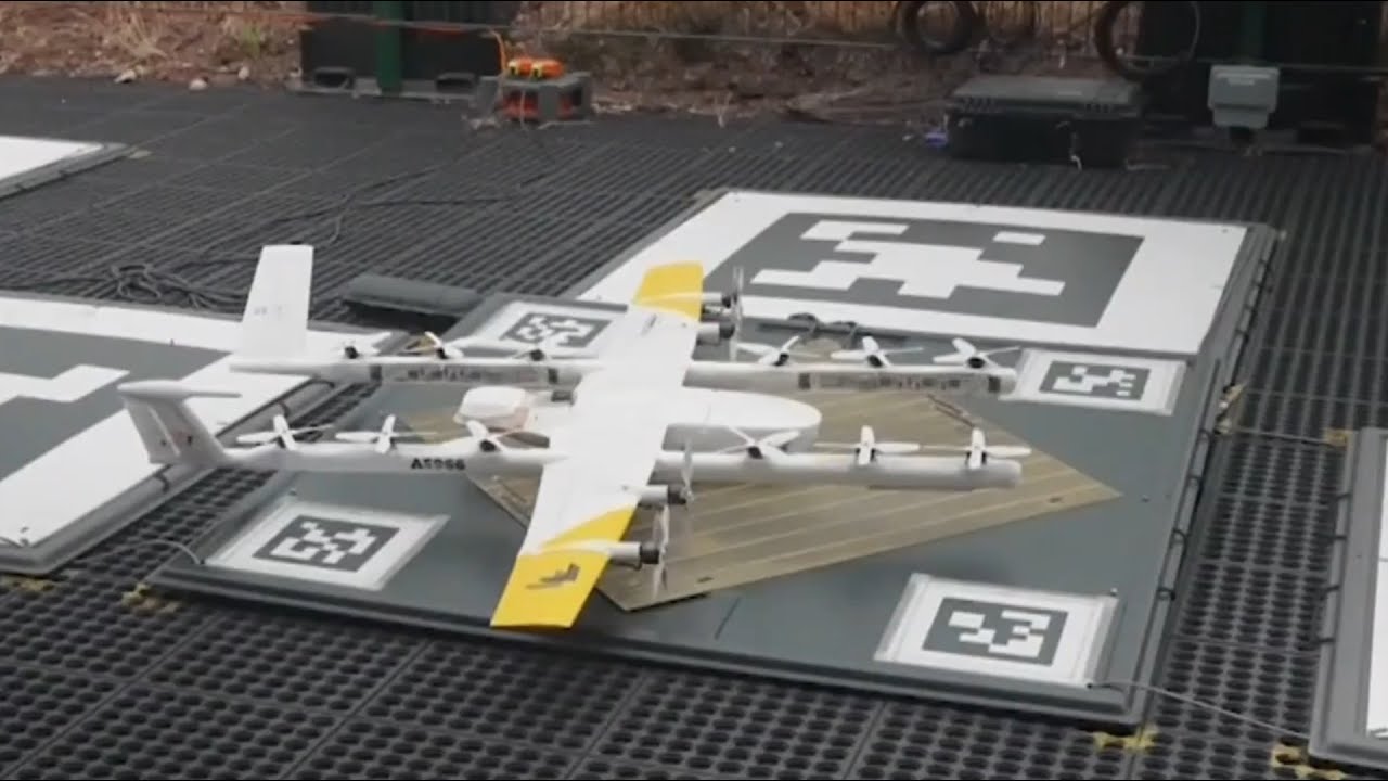 Blood-carrying drones in London’s sky - YouTube