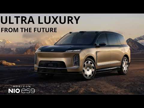 NIO ES9: Foot Massage, Ultra Comfort & Luxury. GLS... 😔