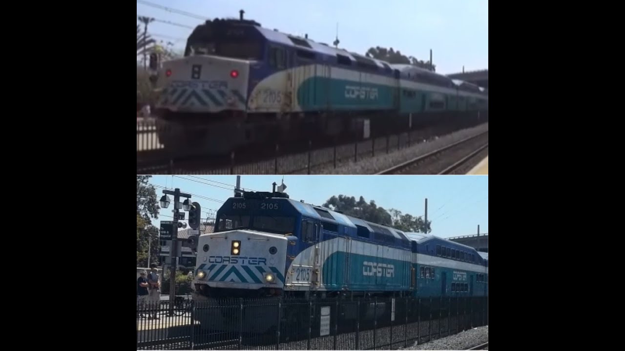 Best of San Diego NCTD Coaater F40ph 2105. - YouTube