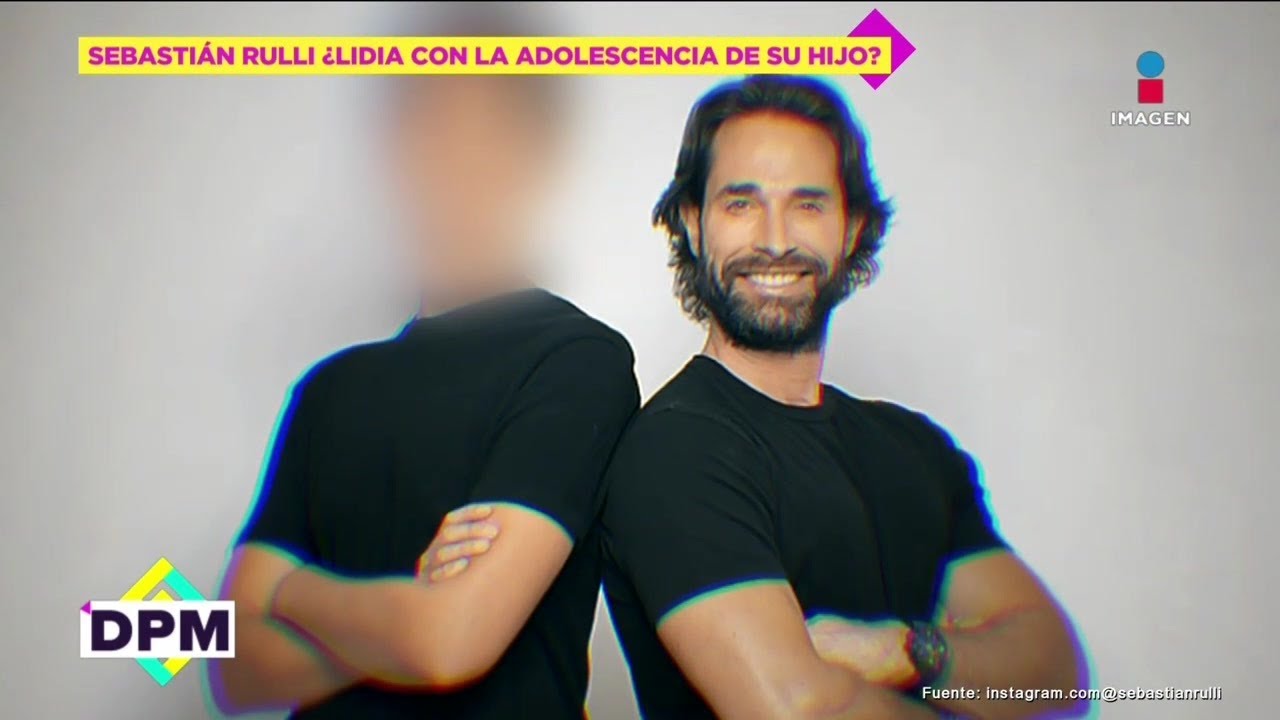 Sebastián Rulli REVELA cómo lleva la relación con su hijo Santiago ...