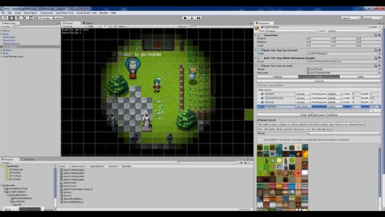 RPG Map Editor - Fog Of War - YouTube