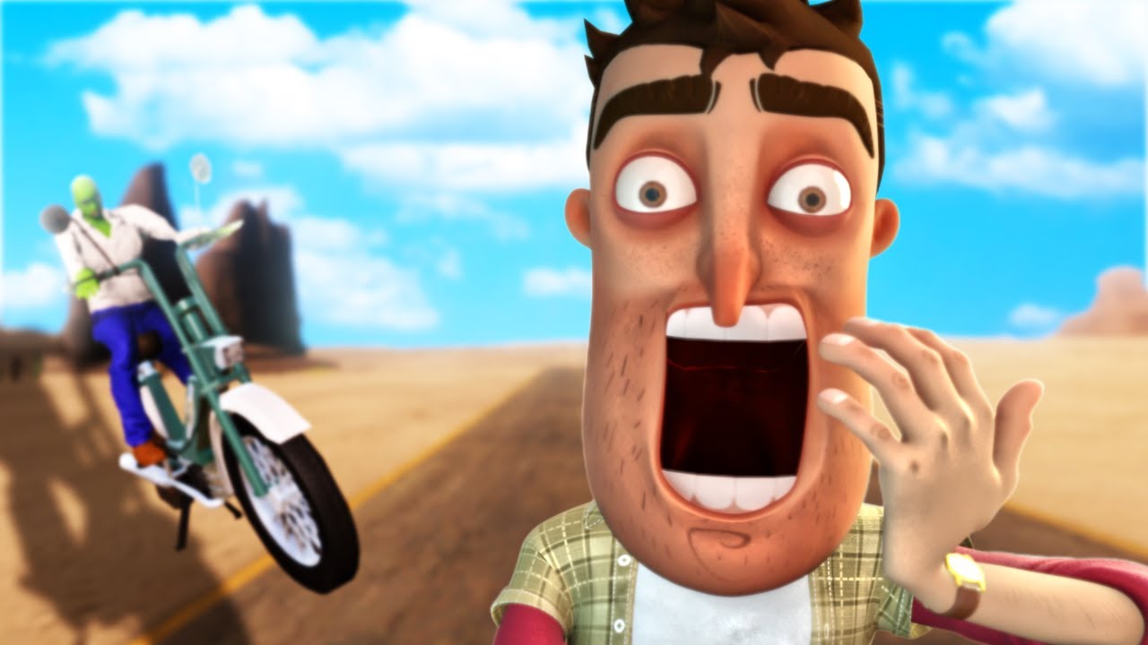 THE ALIENS HAVE TURNED ME INTO A MONSTER!! (The Long Drive Gameplay ...