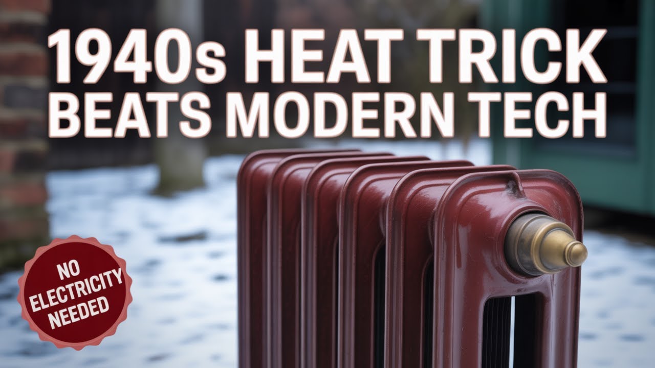The 1940s Heating Trick Modern Homes Can’t Compete With! - YouTube