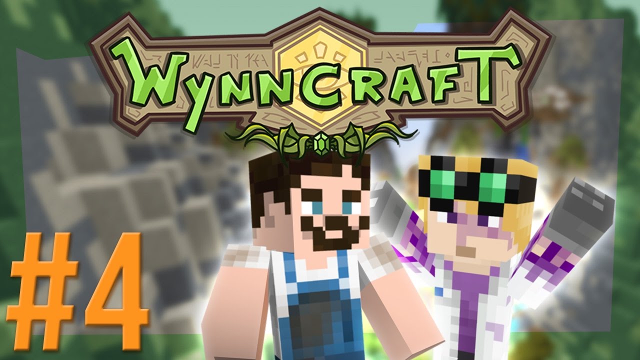 Minecraft Wynncraft #4 - Into The Woods - YouTube