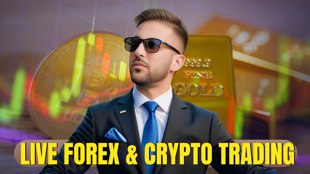 Live Gold, Forex & Crypto Trading # 199 | SMC | 04/08/2025 | SHR FX - YouTube