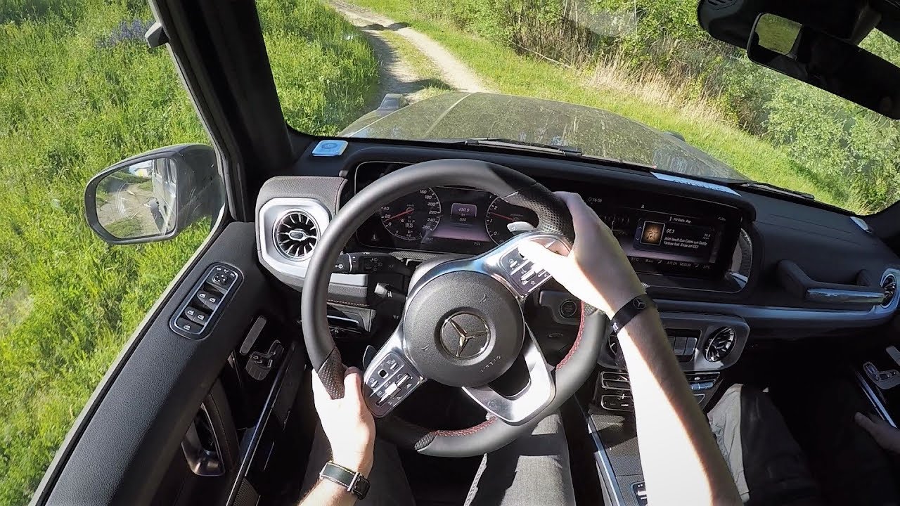 2019 Mercedes G500 POV Offroad Test - YouTube