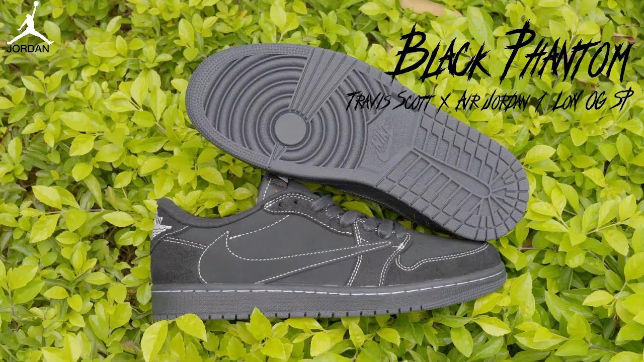 Travis Scott x Air Jordan 1 Low OG SP ‘Black Phant‘ update from ...