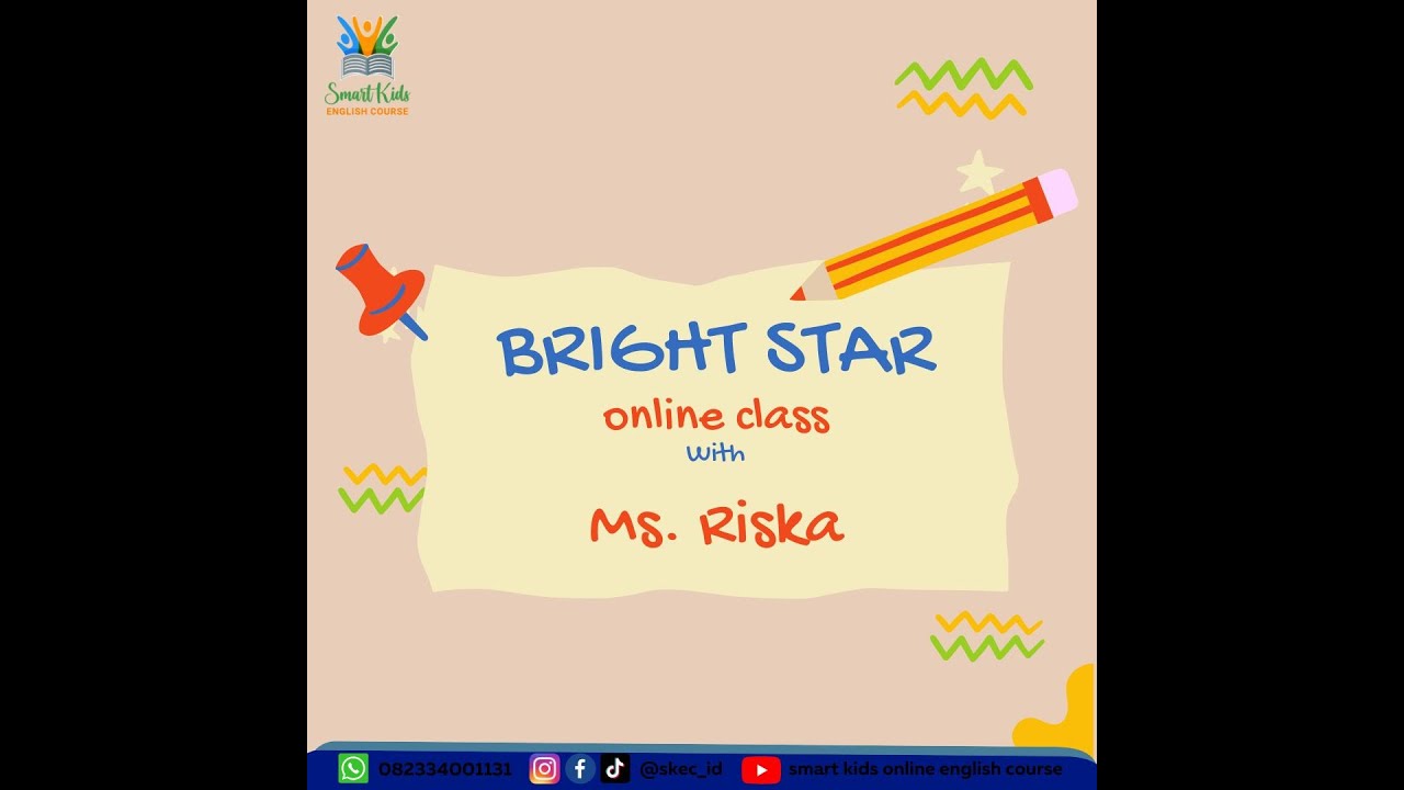 SKEC (Smart Kids English Course) - Bright Star Class - YouTube