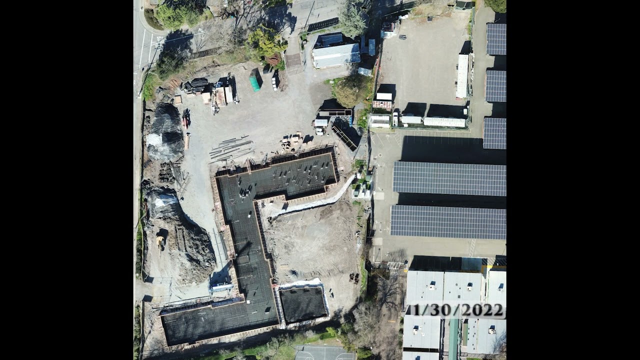 SRJC Student Housing timelapse 2022 06 - YouTube