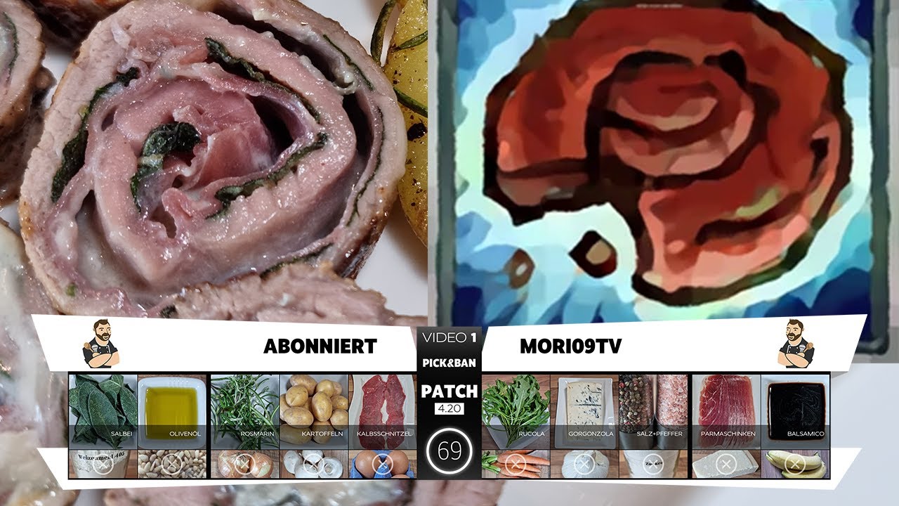 Food League: Poro Snacks | Mori kocht involtierte Saltimbocca League of ...