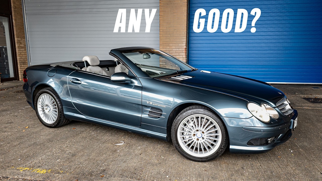 What Is the Mercedes SL55 AMG Actually Like To Drive? - YouTube