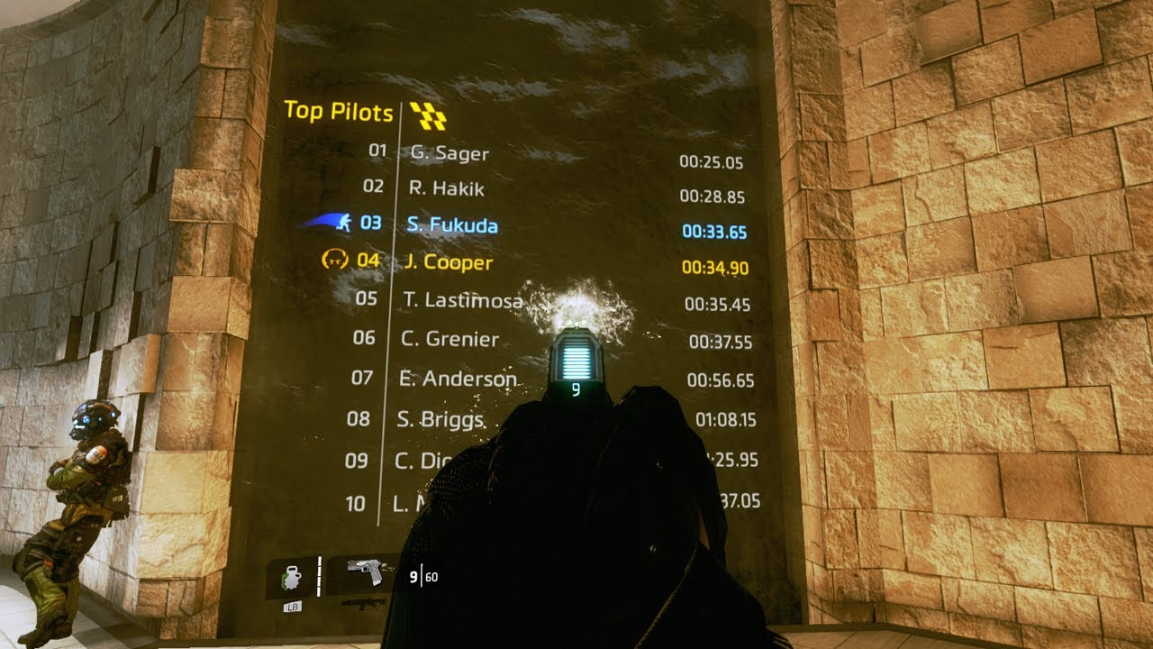 Beating Captain Lastimosa in the Pilot's Gauntlet (Titanfall 2) - YouTube