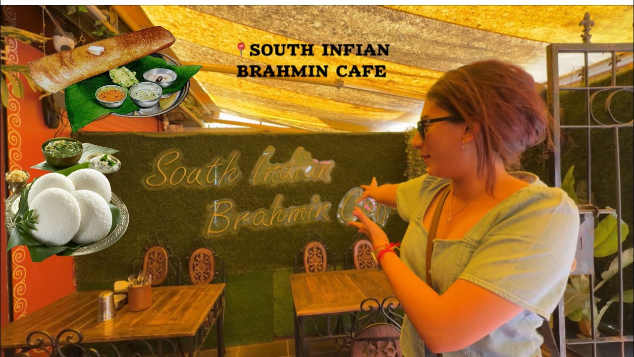 DATE WITH BF ️ l SOUTH INDIAN BRAHMIN CAFE l #trending #foodreview ...