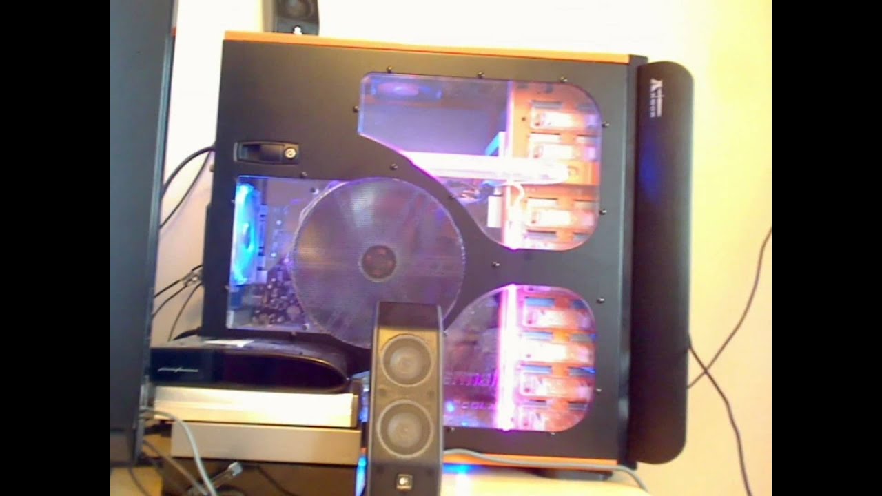 Lian Li XB01 Xbox 360 silent mod & Thermal take Armour Gaming case ...