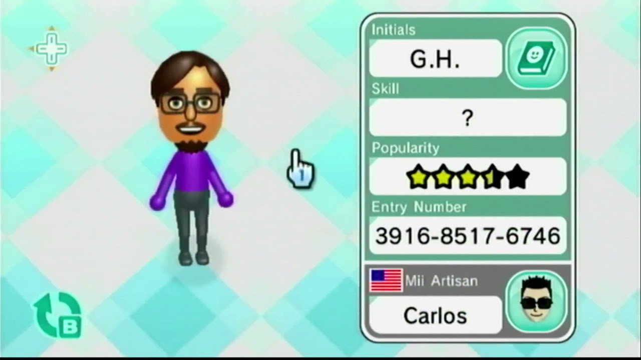 Check Mii Out Channel/Mii Contest Channel - Review (No Commentary ...