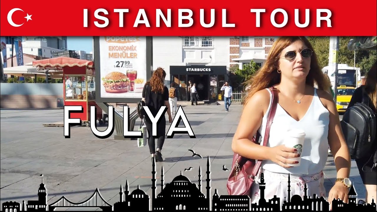 Istanbul Sisli🇹🇷 | Walking tour in Fulya neighborhood 🧡💚| September ...