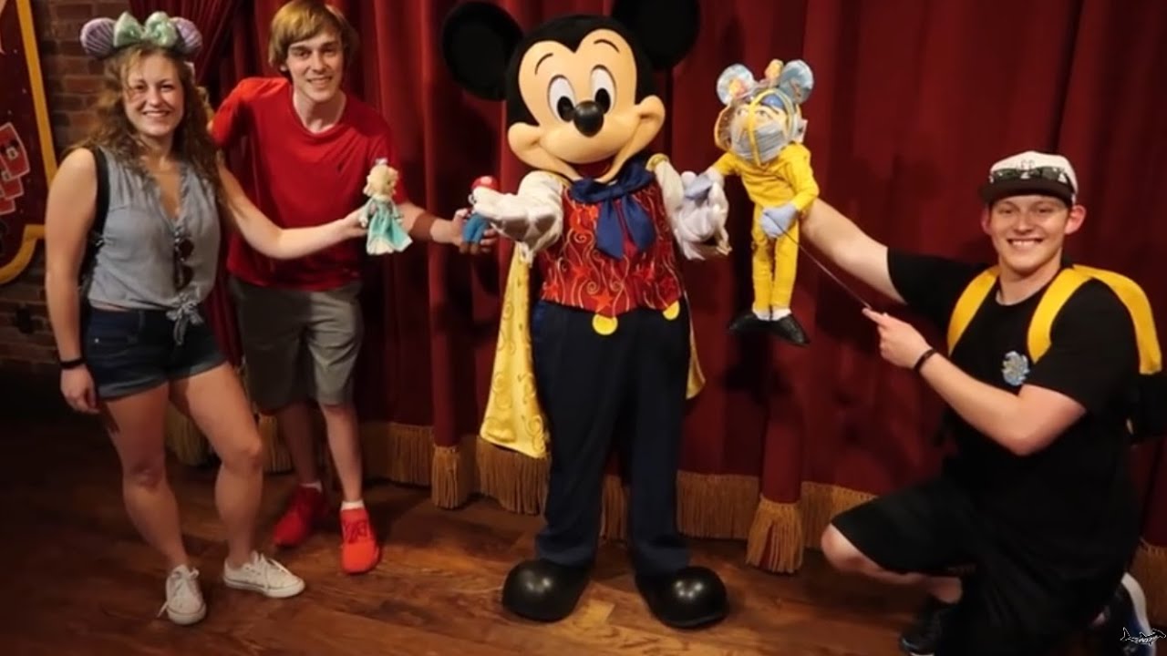 Jeffy Goes To Disney World! Mickey Mouse Scene BTS Side by Side ...