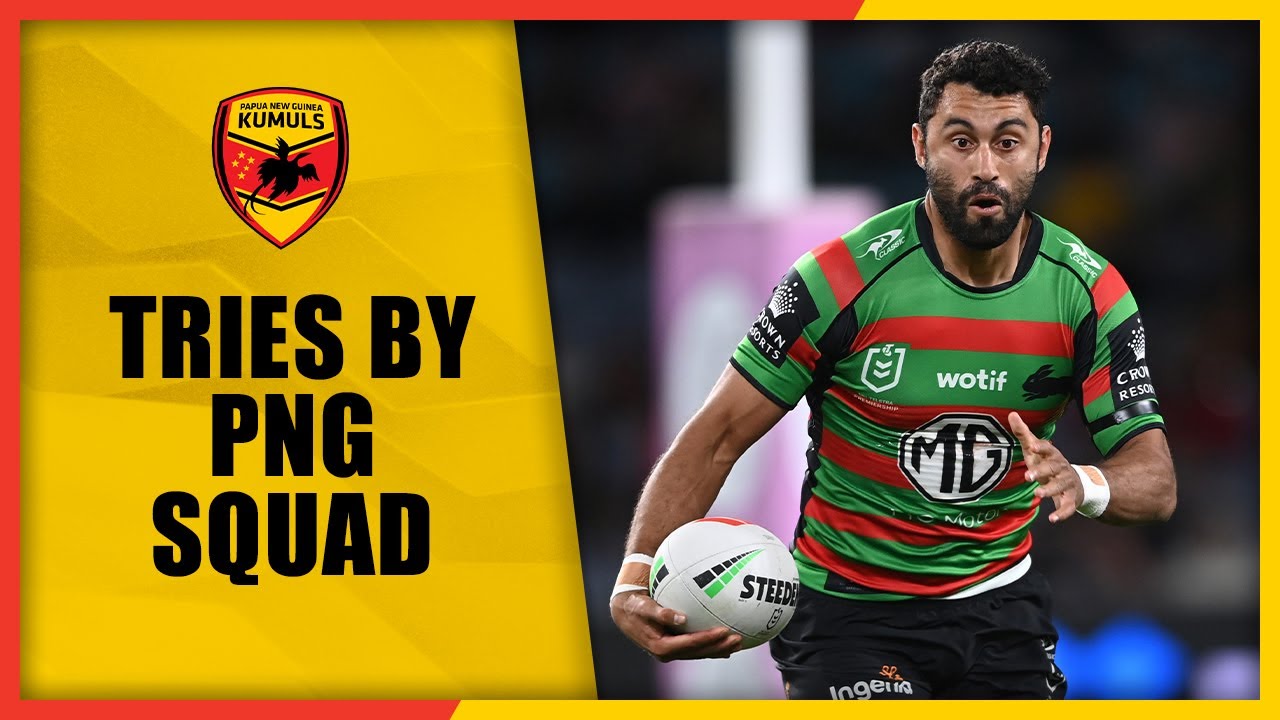 NRL Highlights | Top Tries by the PNG Kumuls Squad | Pacific ...