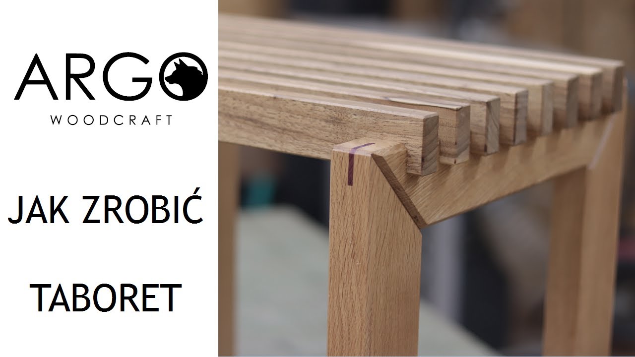 97- Jak zrobić taboret | krzesełko DIY - YouTube