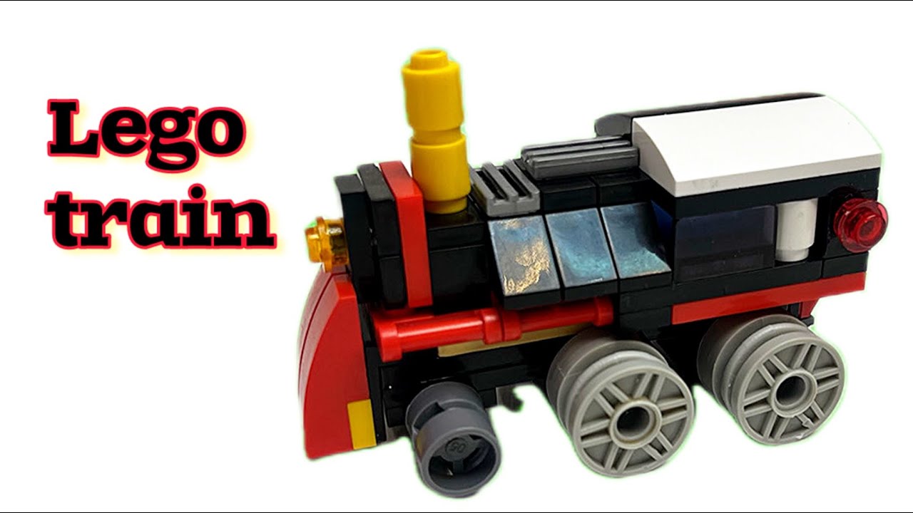 Building a lego mini train-Lego Speed Build - YouTube