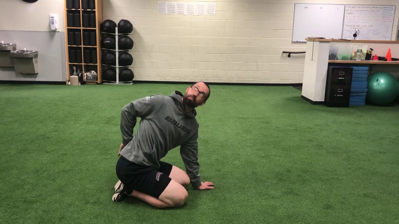 SA Quad T Spine Rotation (Hans Behind Back) - YouTube