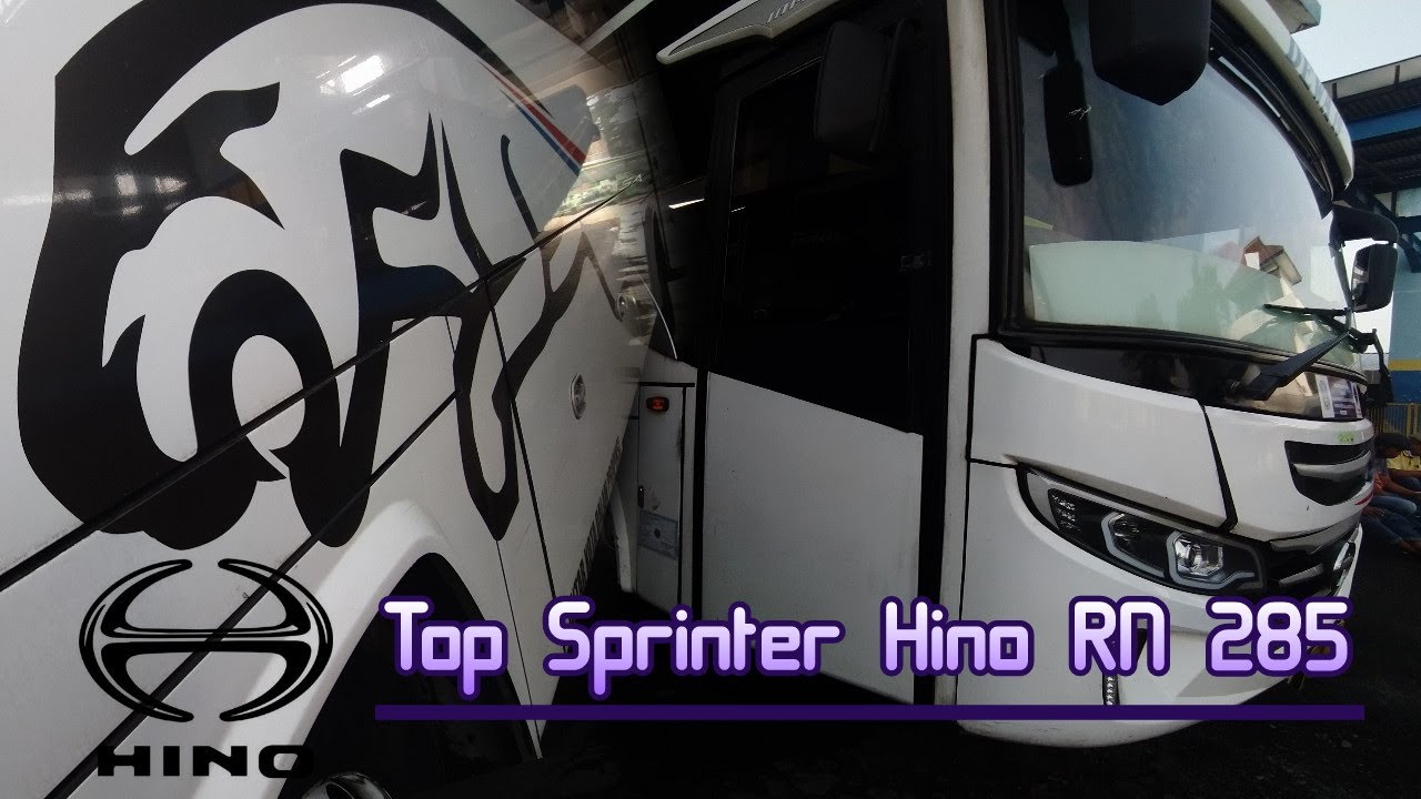 HINO RN 285 TOP SPRINTER || Hino Bus Transportation - YouTube