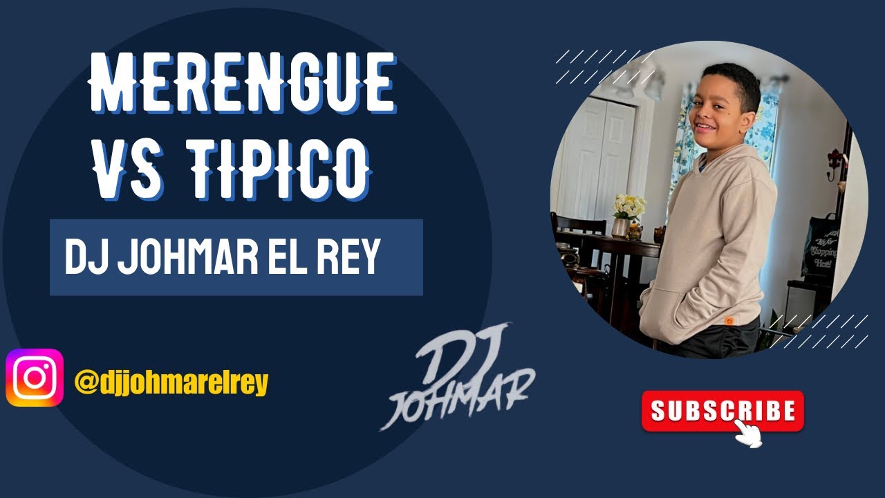 Merengue VS Tipico Mix - Mezclando En Vivo DJ Johmar El Rey - YouTube