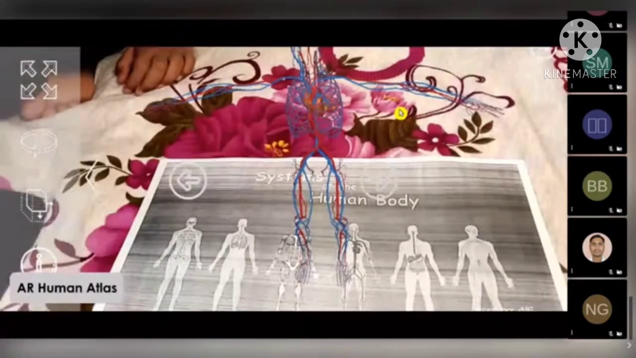 AR Human Atlas Virtual App for Human Anatomy Science - YouTube