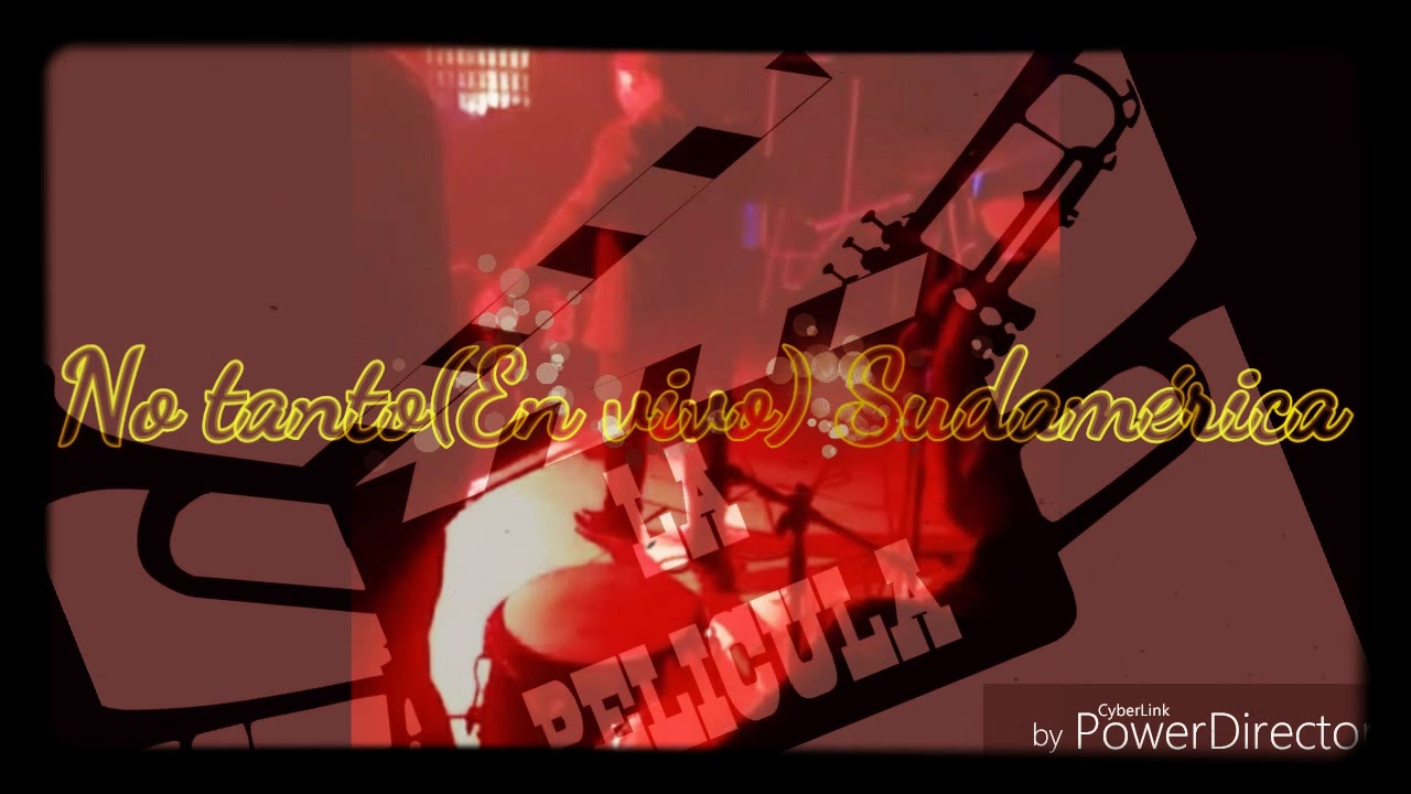 No tanto(En vivo) cover La película - YouTube