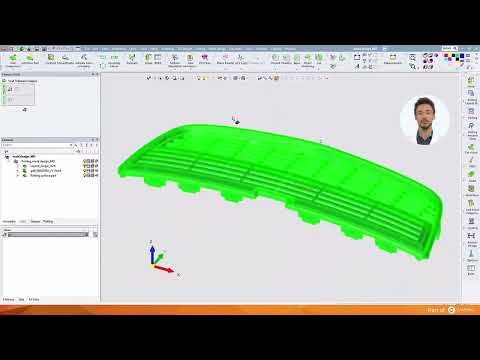 Part Analysis-Tutorial #1- MOLD Design Video Series Cimatron - YouTube