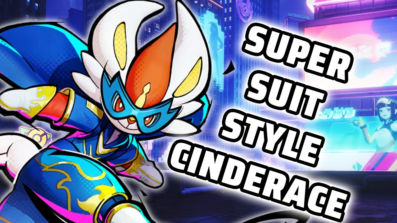 NEW FXs Super Suit Style: Cinderace - Holowear/Skin Spotlight Pokémon ...