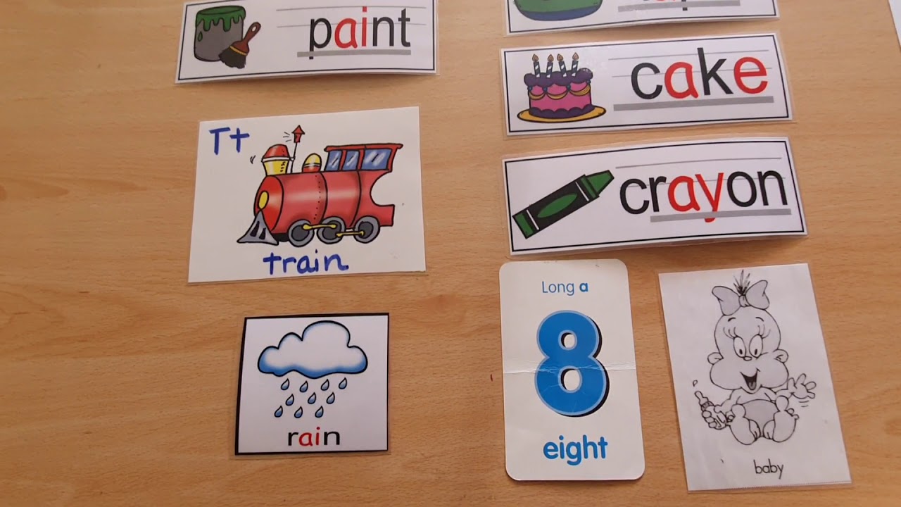 Long a Spelling Words Review and Riddle Game - YouTube