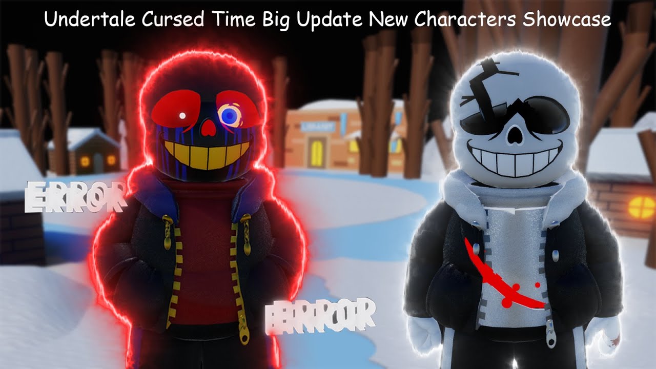 Undertale Cursed Time BIG UPDATE New Characters Showcase - YouTube