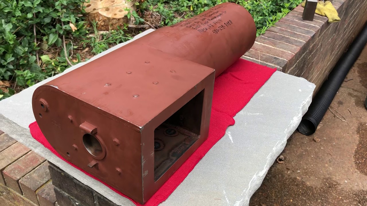 Kozo 1 1/2” scale Heisler Boiler - YouTube