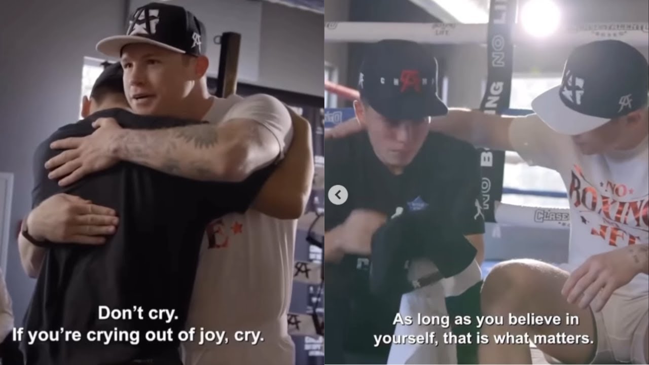 Canelo Alvarez HEARTWARMING MOMENT with his fan with Cystic fibrosis ...