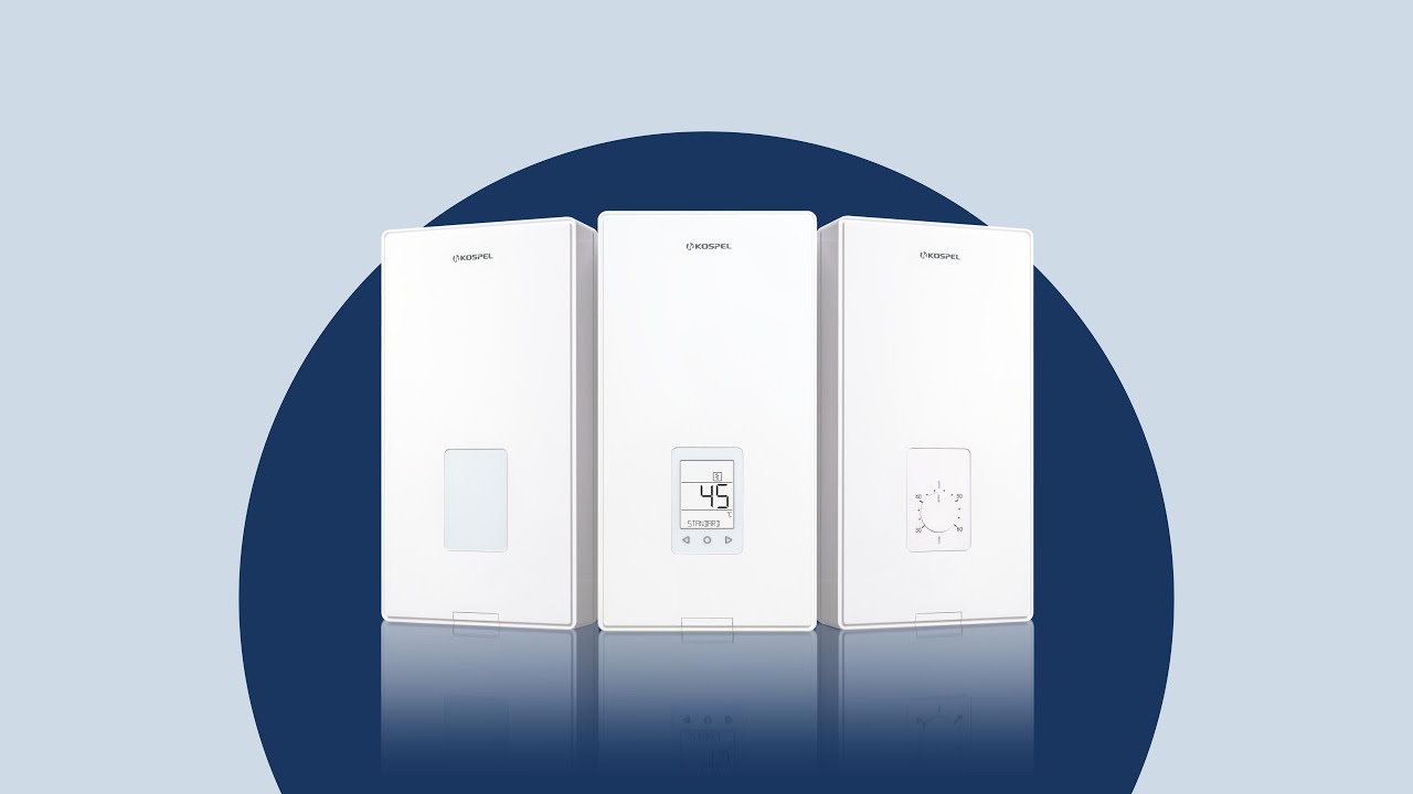 Neueste Generation elektronischer Durchlauferhitzer von Kospel PPE4 ...