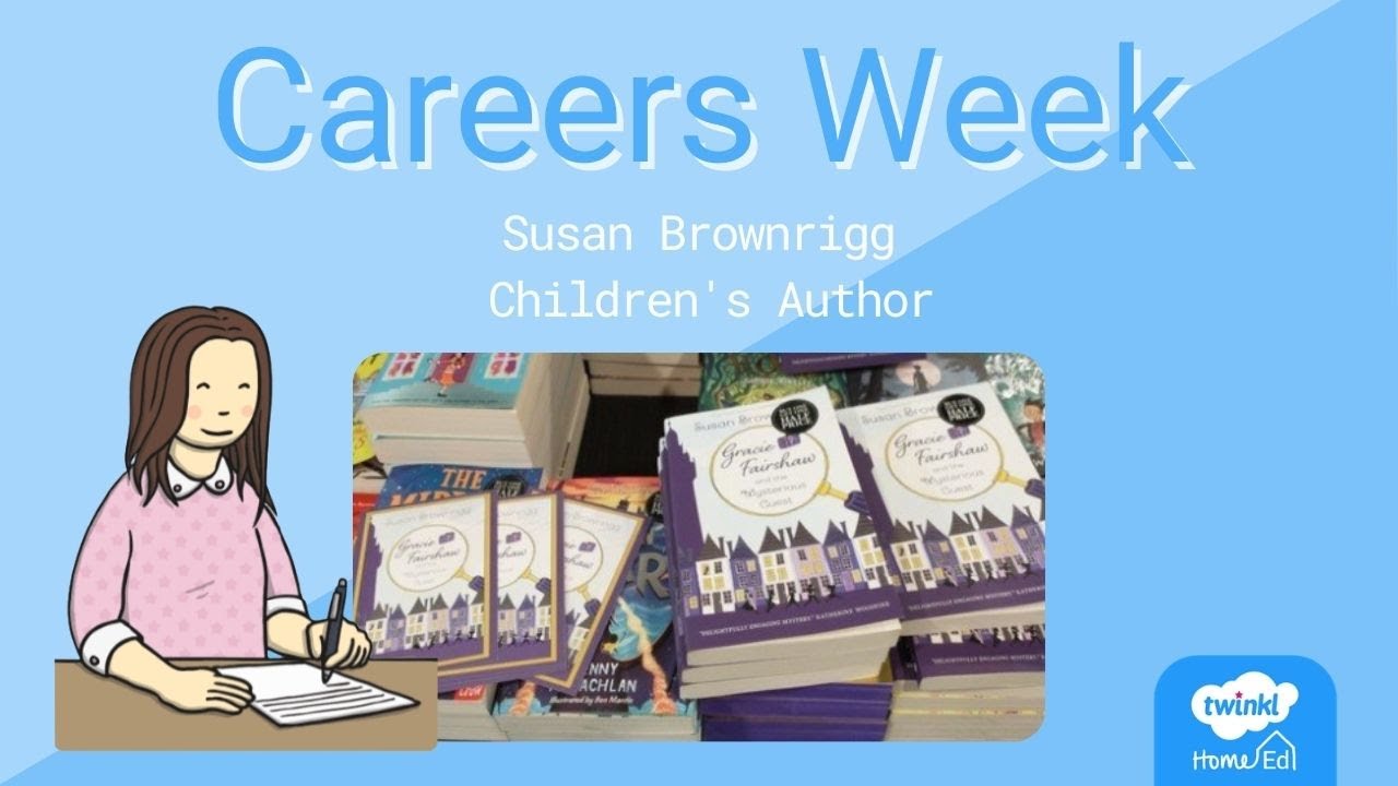 Susan Brownrigg - How to become an author - YouTube