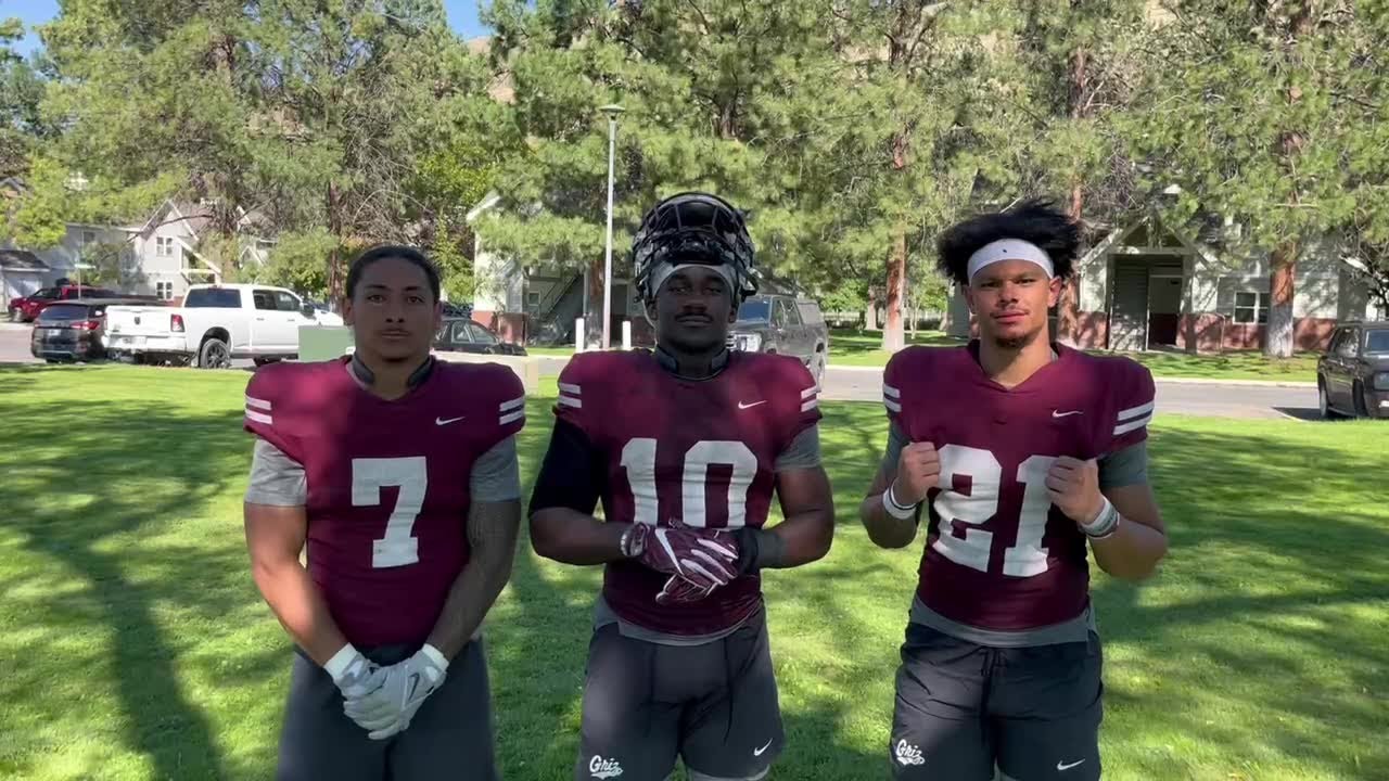 Montana Grizzlies' Malae Fonoti, Eli Gillman, Stevie Rocker Jr. on ...