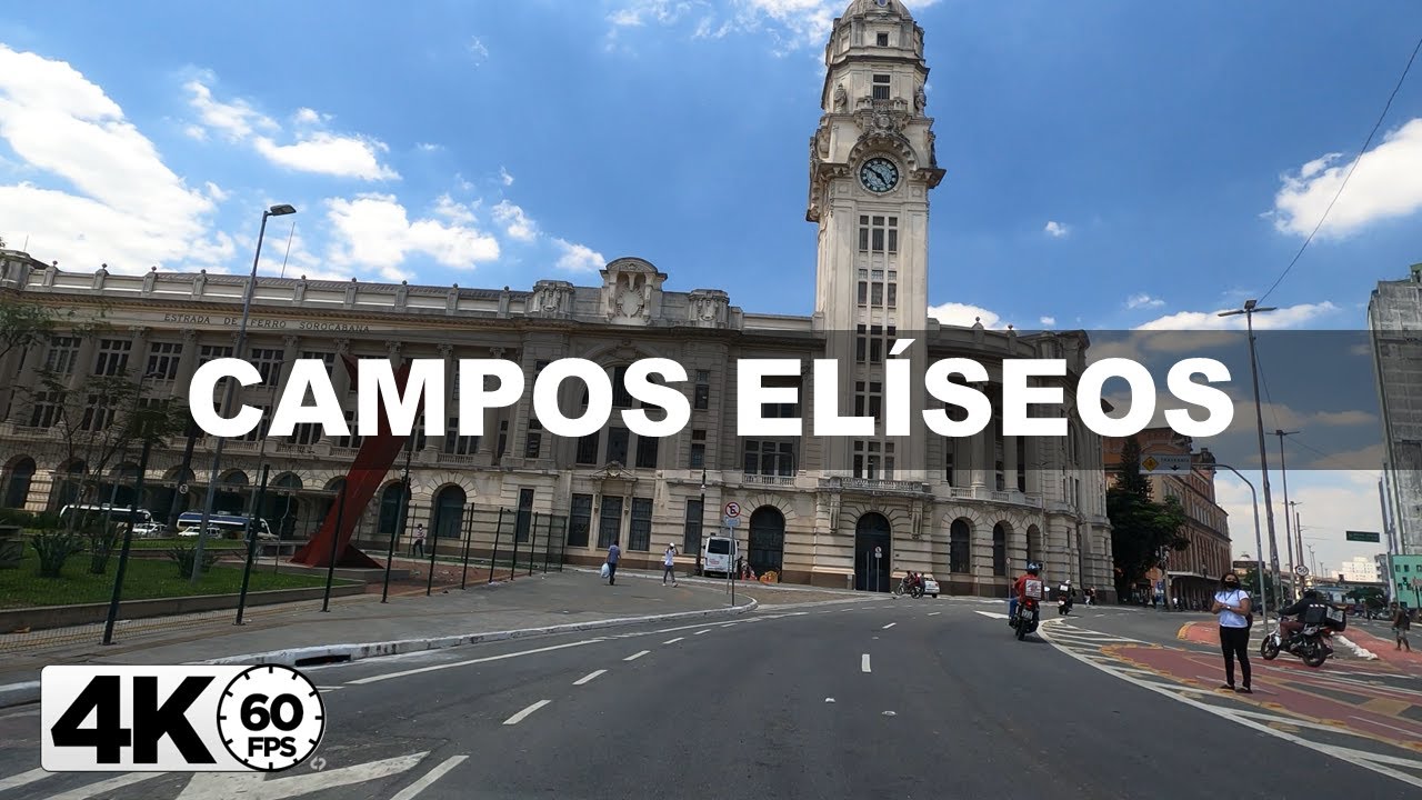 [4K60fps] Driving Campos Elíseos Sao Paulo Brazil -MT4K- - YouTube
