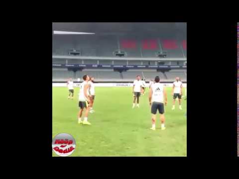 Cristiano Ronaldo'dan Antremanda Müthiş Hareket!