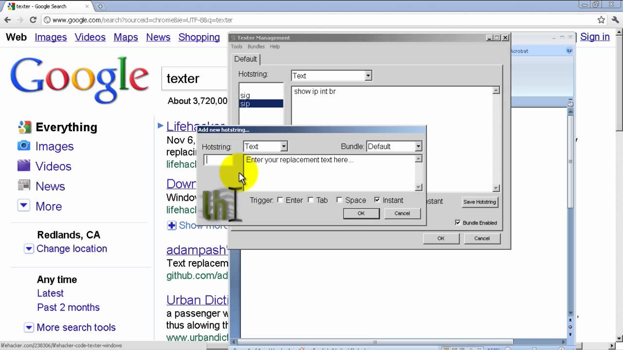 RouterGods - Texter text replacement utility - YouTube