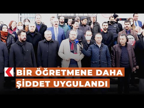 Bir öğretmene daha şiddet uygulandı