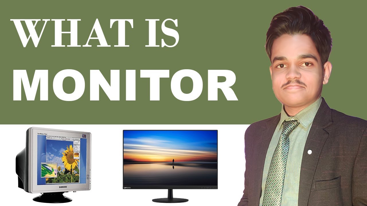 Lec-4.1: What is Computer Monitor? | SYSTEM MAINTENANCE| SBTE BIHAR ...