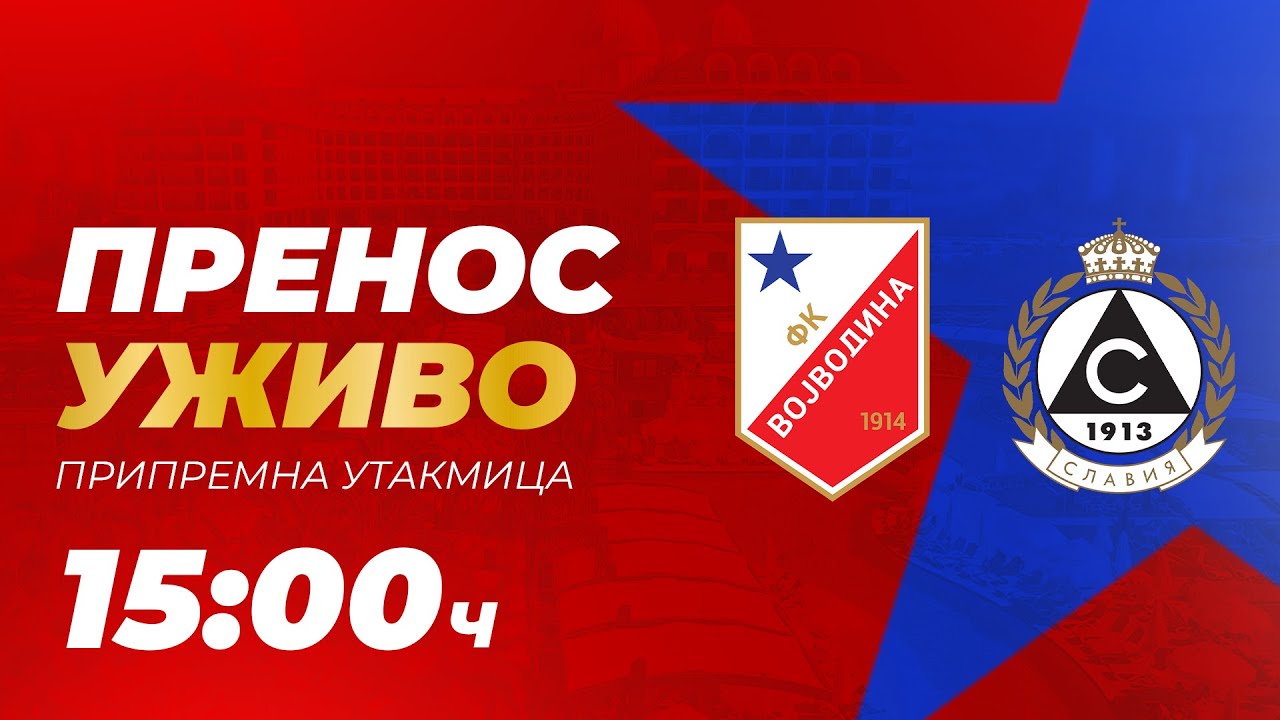 Vojvodina - @PFCSlavia-Sofia (UŽIVO, 19. 1. 2025., 15:00h) - YouTube