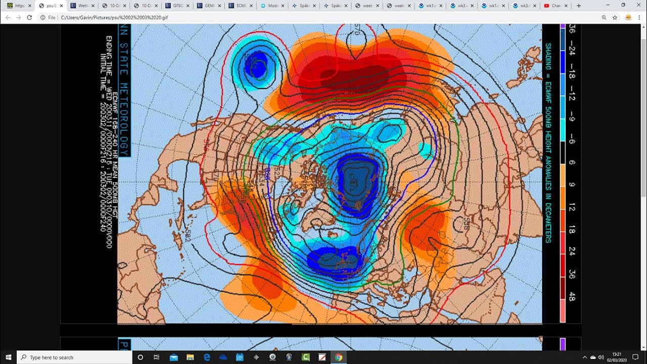 Unsettled Weather Goes On... (02/03/20) - YouTube