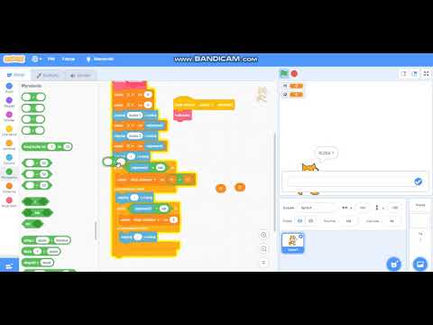 PROJEKT scratch kalkulator - YouTube